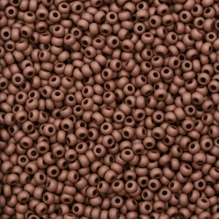 Czech Seed Beads, 10/0 - Opaque Brown Matt (loose) - Beazu