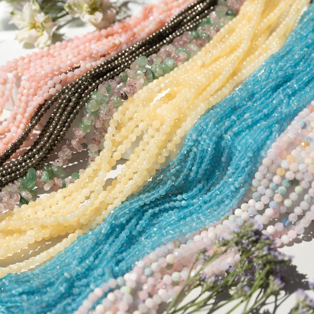 Natural Gemstone Beads for Jewelry Making | Many Styles
