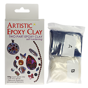 Artistic Epoxy Clay Kit - 2 Part Epoxy Clay - Self Hardening - 100g ...
